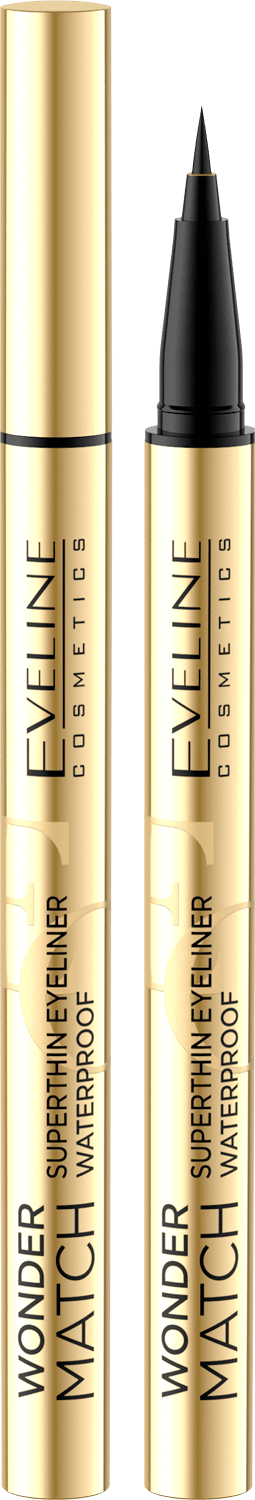 Wonder Match Super Thin Eyeliner Waterproof – Eveline Pakistan