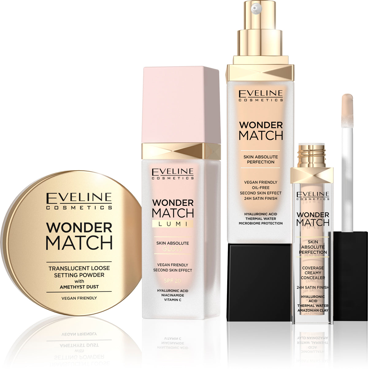 WONDER MATCH TRANSLUCENT LOOSE SETTING POWDER WITH AMETHYST DUST ...